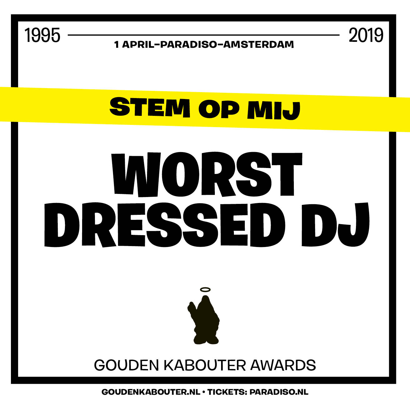 Promo posters, “Stem Op Mij!”, “Stem Op Ons!” (Gratis!) – Gouden ...